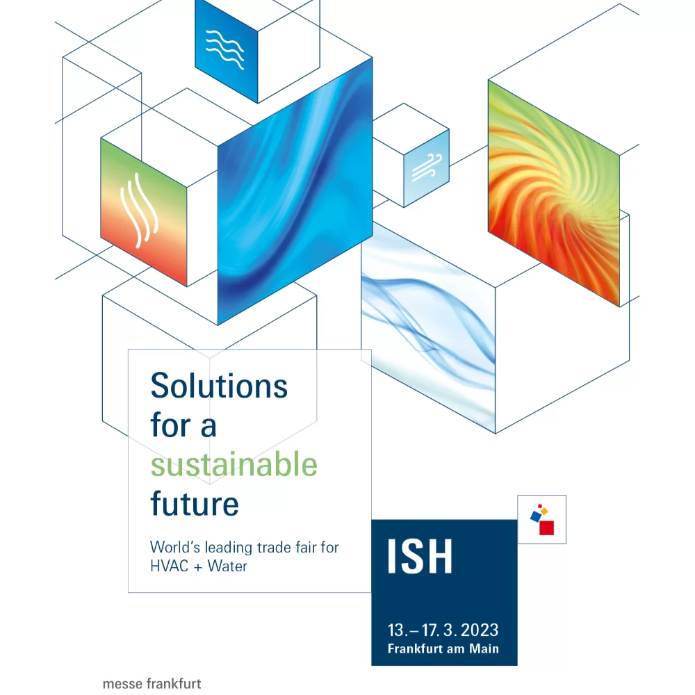 Current logos of ISH, event motifs and advertising material for download