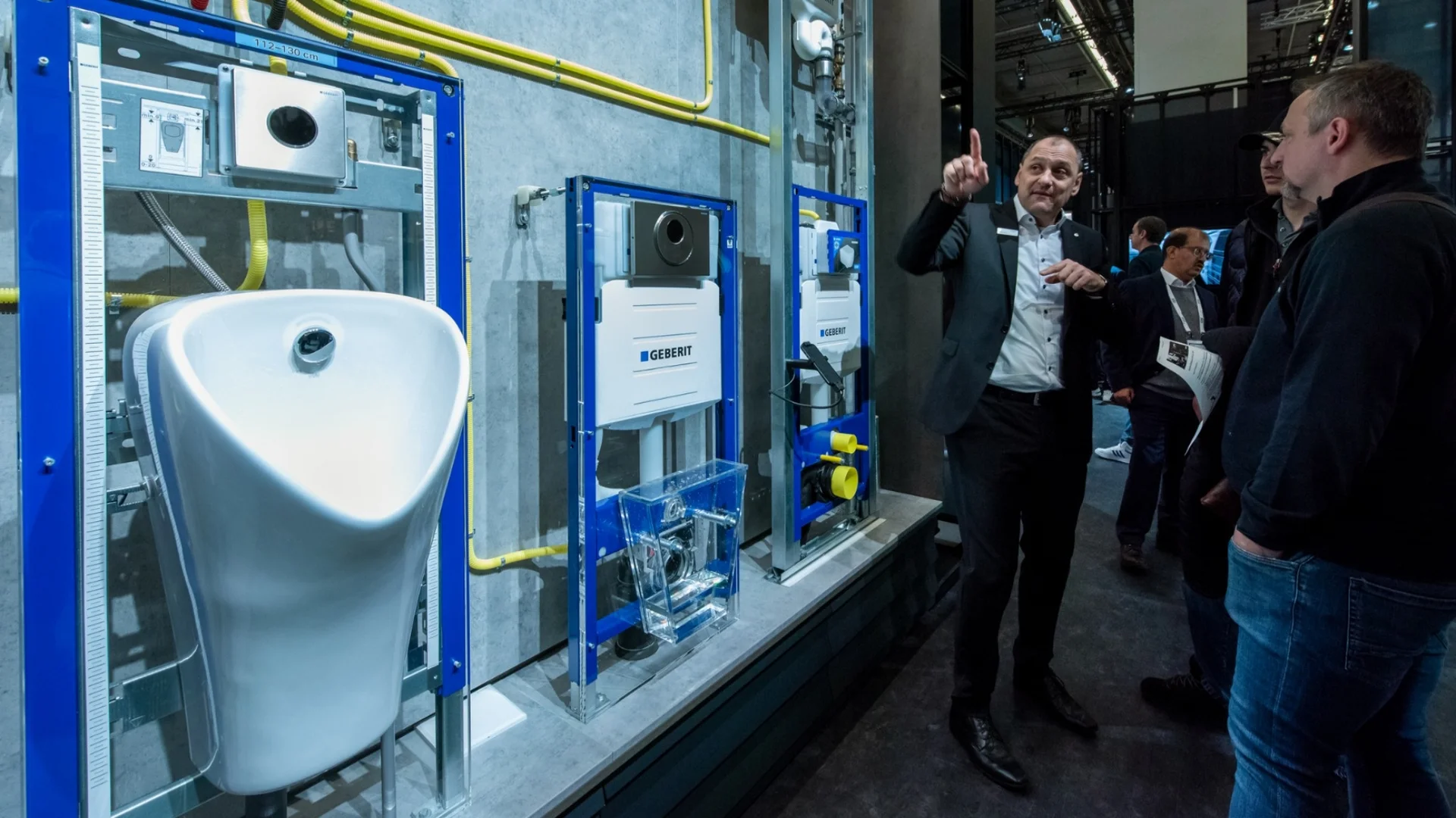 Efficient solutions for bathroom installations