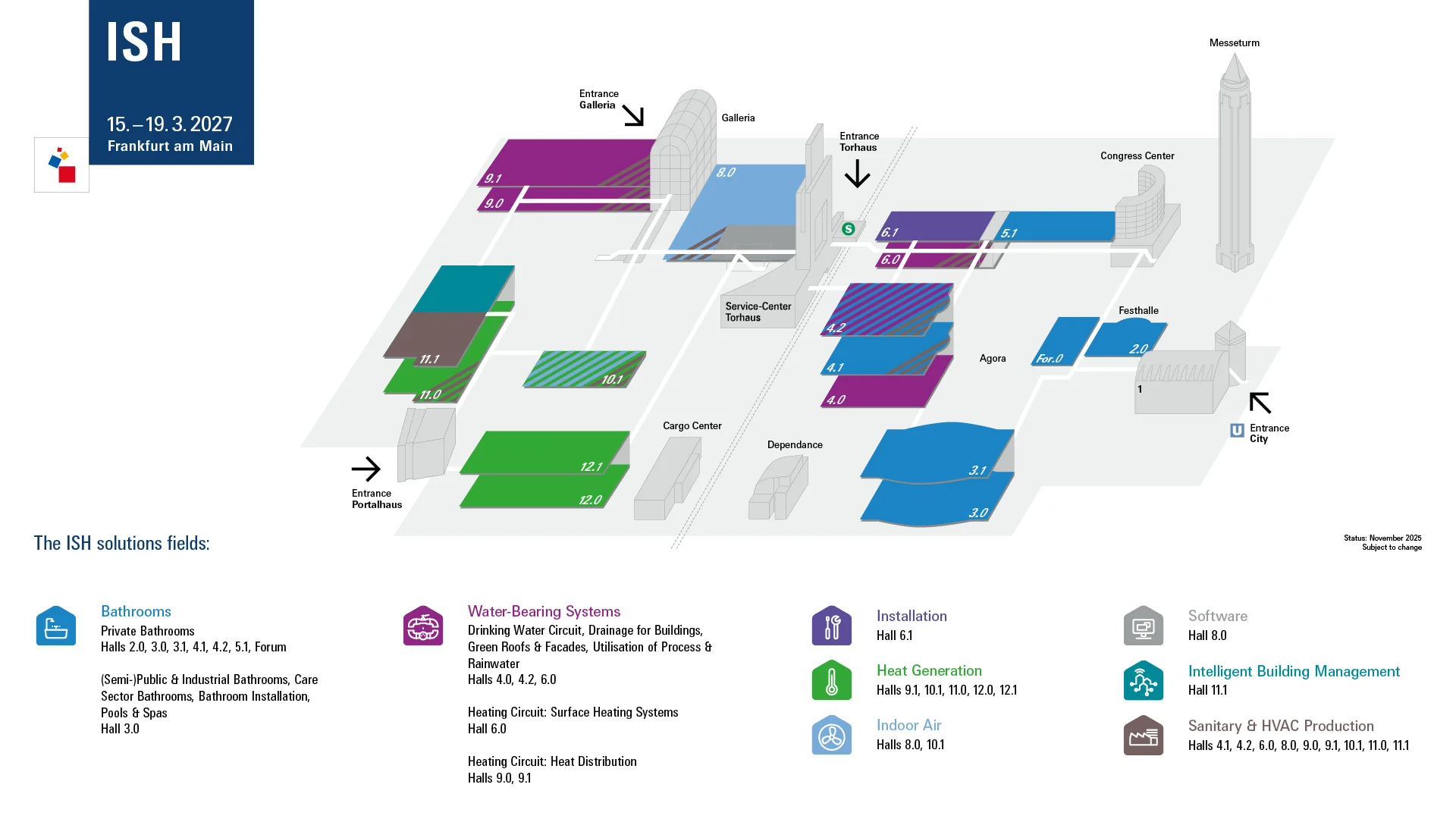ISH - Exhibition grounds